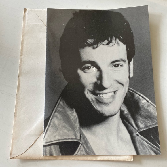 Vintage | Other | Vintage Bruce Springsteen Birthday Greeting Card Born ...